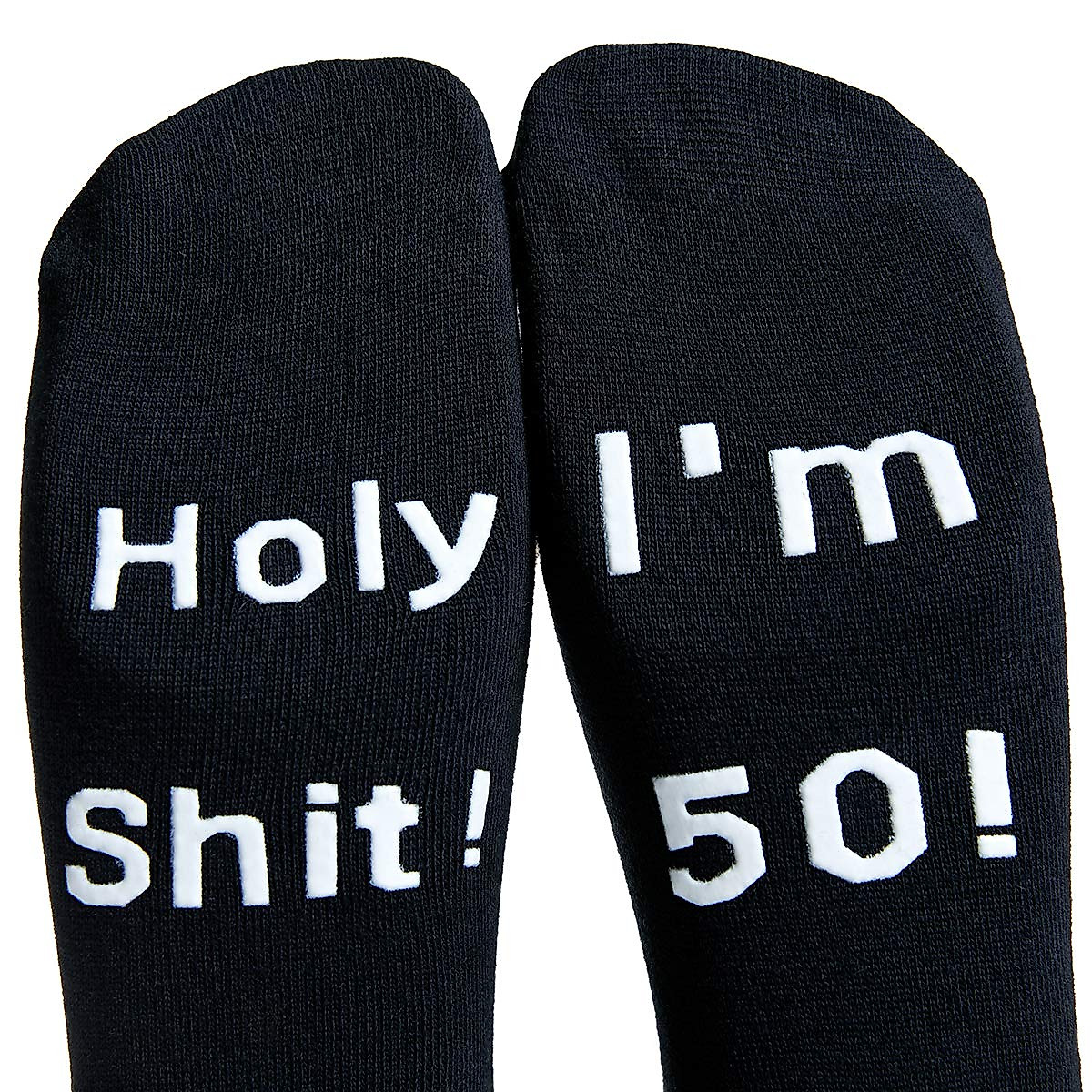 Udobuy 50th Birthday Gift for Men or Women, 50th Birthday Socks, Funny Socks with Sayings - Printed Men's and Ladies Novelty GIFT