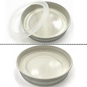 Silicone Jar Gaskets Rubber Seal Ring Gasket Sealing Rings for Regular Wide Mouth Mason Jars Canning Leak-proof Gaskets (10pcs 70mm)