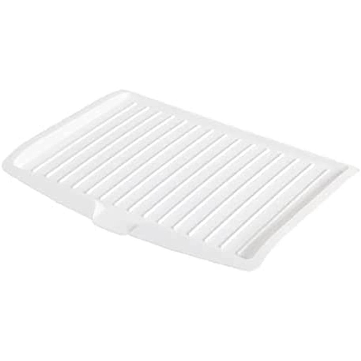 COELO Kitchen Utility Draining Board｜Light Weight, Space Efficient, Dishwashing Water Drainer, Drying Dish Rack Tray for Sink Kitchen Essential Accessory(White)