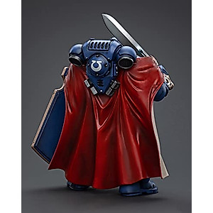 Pipigirl JoyToy Warhammer 40K Space Marine Genuine License 1/18 Soldier, Ultramarines Victrix Guard, 4.88 inch Models Space Marines Action Figures Kits (Victrix Guard)