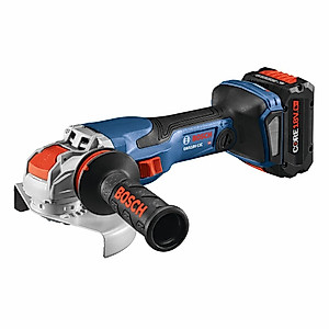 BOSCH GWX18V-13CB14 PROFACTOR™ 18V X-LOCK Connected-Ready 5 – 6 In. Angle Grinder Kit with (1) CORE18V® 8 Ah High Power Battery