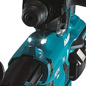 Makita XRH10PTW 18V x2 LXT (36V) Brushless Cordless 1-1/8" AVT Rotary Hammer Kit, Accepts Sds-Plus Bits w/Extractor, Aft, AWS Capable (5.0Ah)