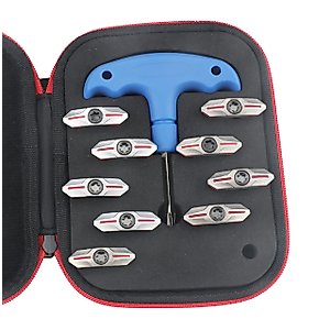 DAZUZ 9pcs Golf Weights&Wrench Compatible with Ping G410 SFT Plus Driver 4,6,8,10,12,14,16,18,20g