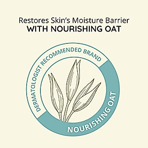 Aveeno Calm + Restore Nourishing PHA Facial Exfoliator Daily for Sensitive Skin, Fragrance-Free & Non-Abrasive Oat Formula to Gently Exfoliate & Cleanse Skin, Hypoallergenic, 4 fl. oz