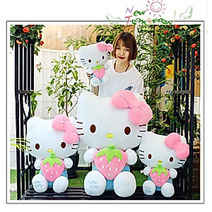 Hello Kitty Plush Toys, Cute Soft Doll Toys, Birthday Gifts for Girls (30CM, Pink A)