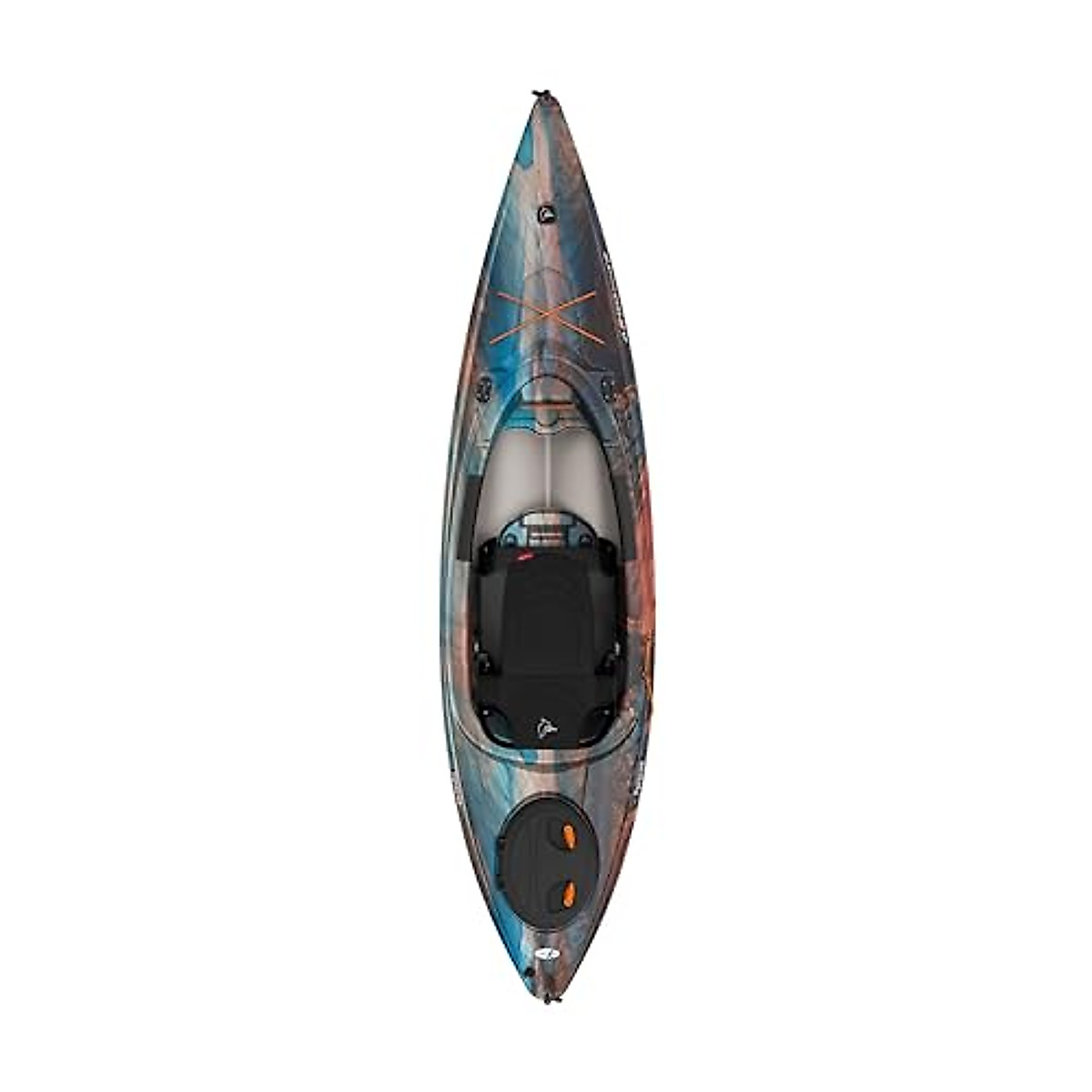 Pelican Argo 100XR - Premium Sit-in Recreational Kayak - Lightweight one Person Kayak - 10 ft - Cosmos