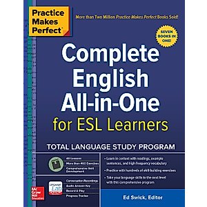Practice Makes Perfect: Complete English All-in-One for ESL Learners