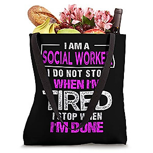 Social Worker Gift Social Work Graphic Tote Bag