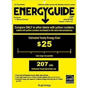 SPT RF-164SS 1.6 cu. ft. Stainless Refrigerator with Energy Star