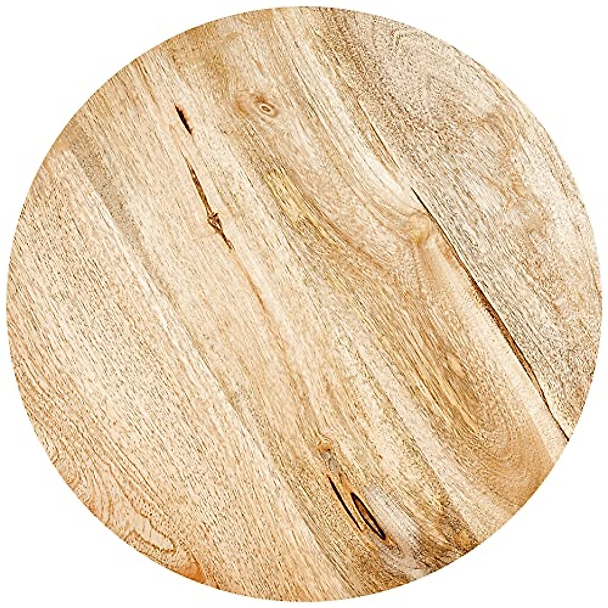Heritage Lace Artisan Wood 16" Footed Charcuterie Board, Natural, 40 (FH-042)