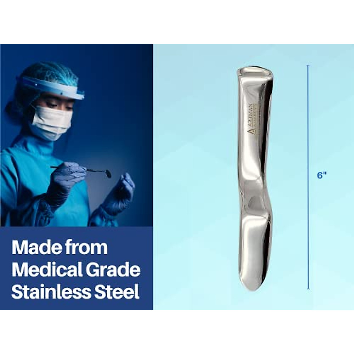 3 PCS Minnesota Cheek Retractors Surgical Dental Instruments ARTMAN Brand by Wise Linkers