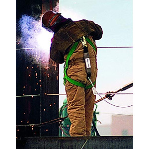 MSA 475395 Skullgard Cap Style Safety Hard Hat with Fas-Trac III Ratchet Suspension | Non-slotted Cap, Made of Phenolic Resin, Radiant Heat Loads up to 350F - Standard Size in Natural Tan