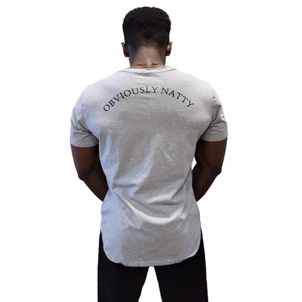 Obviously Natty Gym T-Shirt Grey