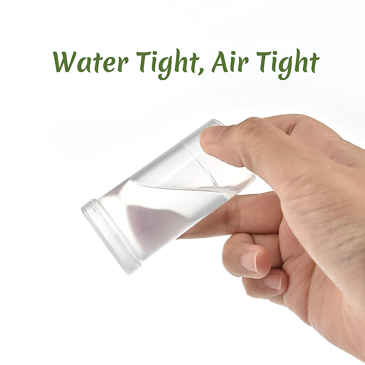 Maymom Water Tight Sample Vials, Bottle, Cup, for Small Parts, Beads; Air Tight; Prescription Bottle, Rx Vial (40mL)