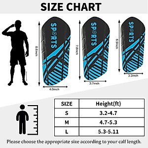 Soccer Shin Guards for Kids Youth, Shin Guard and Shin Guard Sleeves for Boys and Girls for Football Games EVA Cushion Protection Reduce Shocks and Injuries