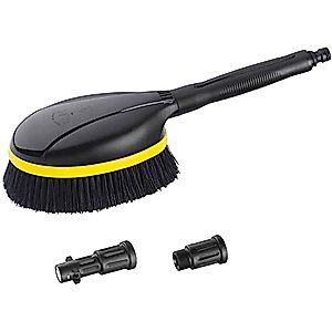 Kärcher - Universal Rotating Wash Brush Attachment - For Gas & Electric Power Pressure Washers - 4000 PSI - Quick-Connect,Black
