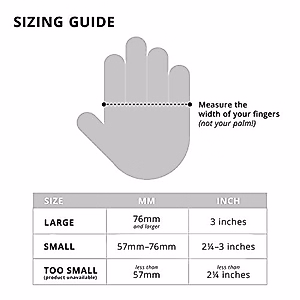 Tap Strap 2, Bluetooth (Large) Compatible with iPad