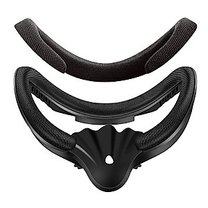 VR Accessories for Oculus Quest 2 Face Pad, Fitness Facial Interface Foam Replacement, with 2 x Foam Replacement and Air-Circulation Design