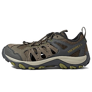 Merrell Accentor 3 LTR Sieve Sneakers for Men Offers Waterproof Leather, EVA Foam Insole, and Protective Rubber Toe Cap. Boulder 9.5 M