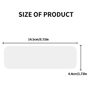 Self Adhesive Strips, Paper Towel Holder Replaces Stickers, Replacement Adhesive Strips Compatible with self Adhesive Paper Towel Holder,5.7 x 1.7 Inch-2 Pack