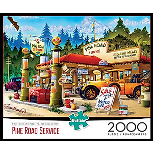 Buffalo Games - Pine Road Service - 2000 Piece Jigsaw Puzzle