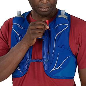 Osprey Duro LT Men's Running Hydration Vest with Hydraulics Soft Flasks, Dark Charcoal Grey, Medium