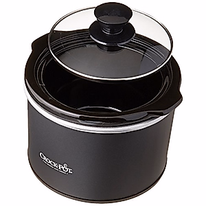 Crock-Pot SCR151 1-1/2-Quart Round Manual Slow Cooker, Black