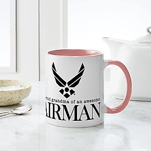 CafePress U.S. Air Force Proud Grandma Of Ceramic Coffee Mug, Tea Cup 11 oz