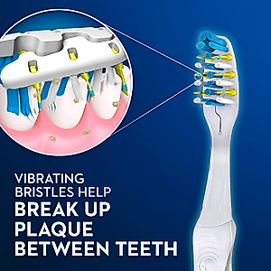 Oral-B Pulsar 3D White Advanced Vivid Soft Toothbrush Twin Pack (Color may vary)