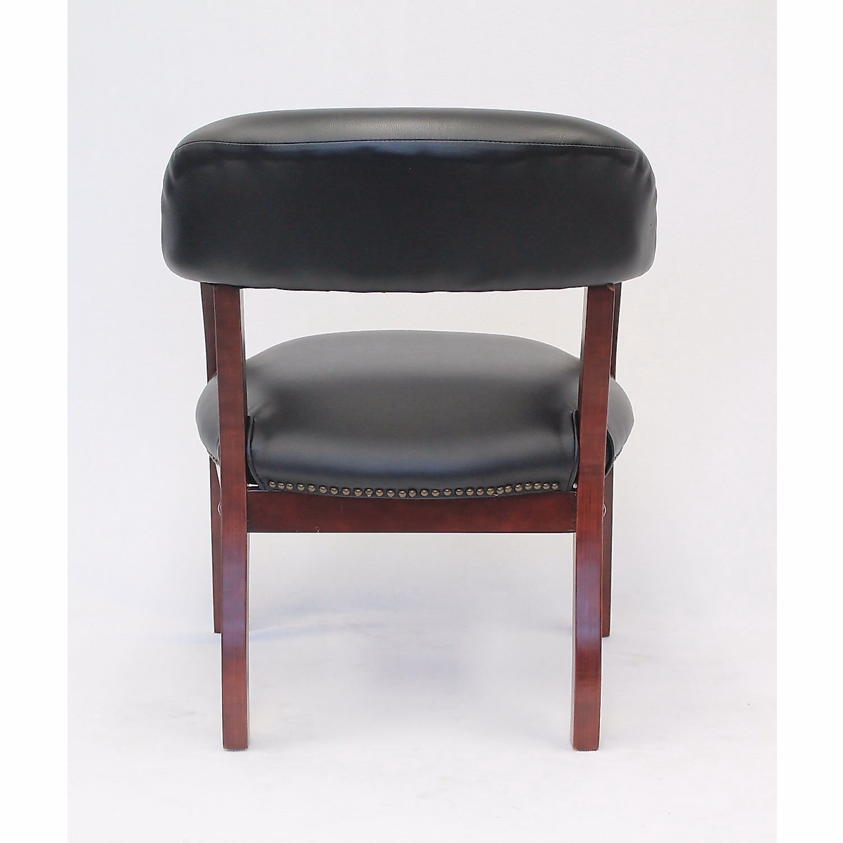 Boss Captain’s Chair In Black Vinyl
