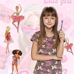 Dymuchi Style 3D Printed Personalized Key Rings, 5 Piece Acrylic Cute Key Charms, School Bag Charms, Tote Bag Charms (5pcs)