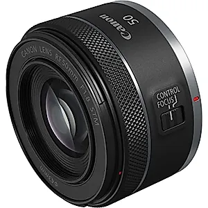 Camera Bundle for Canon EOS RP Mirrorless Camera with RF 50mm f/1.8 STM Lens, 3 Batteries, LED Light, 256Gb High Speed Memory Card + Accessories Kit