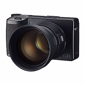 Ricoh Teleconversion Lens GT-2 [Compatible with RICOH GR IIIx] [1.5X teleconversion Lens] [Achieves Focal Length Equivalent to 75mm When cropping 50mm] [Used with Lens Adapter GA-2 (Sold Separately)]