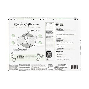 The Honest Company Clean Conscious Unscented Wipes | Over 99% Water, Compostable, Plant-Based, Baby Wipes | Hypoallergenic for Sensitive Skin, EWG Verified | Pattern Play, 576 Count