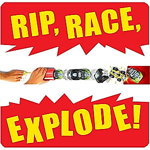 Boom City Racers - 2 Pack - Exclusive Car Fire it up! X and A Surprise Mystery Car