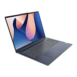 Lenovo IdeaPad Slim 5 16" WUXGA IPS Touchscreen Laptop Intel Core i7-1355U 16GB LPDDR5 RAM 512GB SSD PCIe NVMe Backlit Keyboard Numeric Keypad Wi-Fi 6 Abyss Blue Windows 11 Home (Renewed)