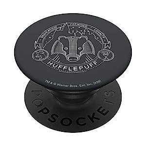 Harry Potter Hufflepuff Badge PopSockets Swappable PopGrip