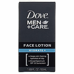 Dove Men+Care Face Lotion Hydrate Plus 1.69 oz 2 pack