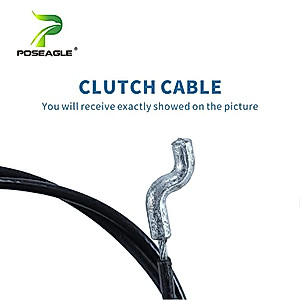POSEAGLE 762259MA Auger Drive Cable Replaces Craftsman 762259ma, Craftsman 762259, Murray 762259MA, Murray 1501124MA
