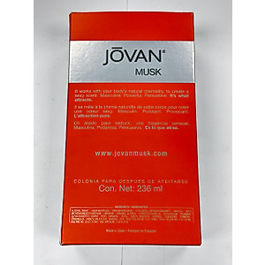 Jovan Musk By Jovan For Men. Aftershave/ Cologne Splash 4.0oz Bottle by Jovan BEAUTY