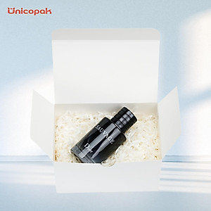 UnicoPak 40 Pack Gift Boxes 6x4x3.5 Inches White Gift Boxes with Lids for Presents Small Gift Boxes Bulk for Candle Mug Perfume Craft Ornaments Cookies Treats Favors