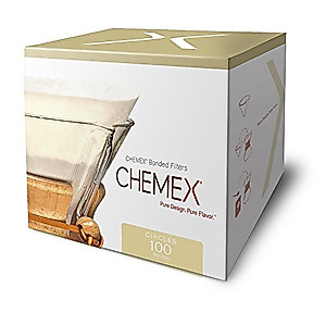 Chemex Bonded Filter - Circle - 100 ct - Exclusive Packaging