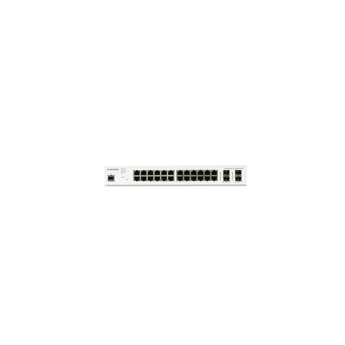 Fortinet FortiSwitch - 224E-POE Layer 2/3 PoE+ Switch (FS-224E-POE)