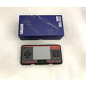 SZRendaysa Handheld Game Console ,Video Gaming Console 8 Bit 2g Memory Simulator FC3000 Handheld Children Color Game PXPX7 Family TV Video Consoles (Black)