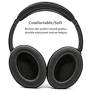 Synsen Replacement Ear Pads Cushion Compatible for Bose QuietComfort QC2,QuietComfort 15 QC15,QuietComfort QC25,QuietComfort 35 QC35,Bose AE2,AE2i,AE2w,SoundTrue, SoundLink (Around-Ear) Headphones
