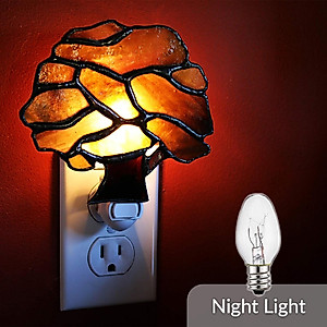 C7 Night Light Bulb 4 Watt,E12 Candelabra Base, 15 Lumens，Incandescent Light Bulb, Clear, Soft White - 12 Pack