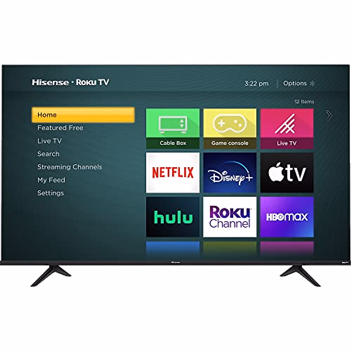Hisense 43-Inch Class R6090G Roku 4K UHD Smart TV with Alexa Compatibility (43R6090G, 2020 Model)