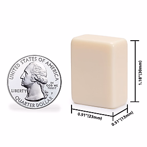 Yellow Mountain Imports American Mahjong Game Set, Sapphire with Blue Soft Case - All-in-One Racks with Pushers, Wright Patterson Scoring Coins, Dice, & Wind Indicator