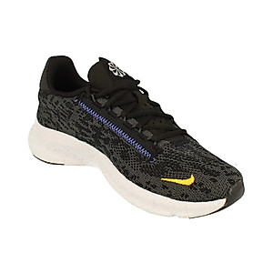 Nike Womens Superrep Go 3 NN FK Trainers DQ0305 Sneakers Shoes (UK 6 US 8.5 EU 40, Black Yellow Ochre 001)