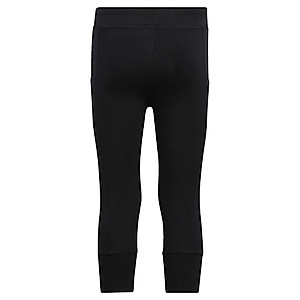 adidas girls Stripe Jogger 7/8" Tights Leggings, Black, Large Slim US